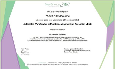 thilina darshana karunarathna on linkedin automated workflow for mrna