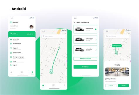 Parking App Behance