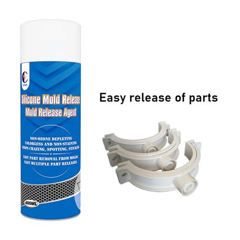 Mold Release Agent Spray High Quality Dry Oily Silicone Spray Mould Release Aerosol 500ml