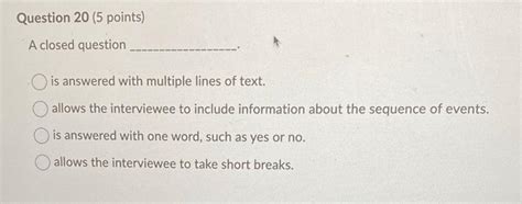 solved a closed question is answered with multiple lines of