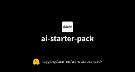 Ai Starter Pack AI Starter Pack