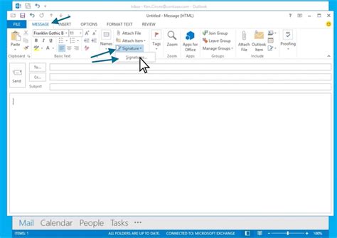 How To Add A Signature In Outlook New Classic Versions
