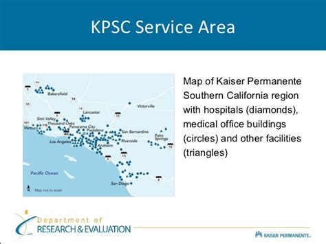 Kaiser Locations Southern California Map United States Map