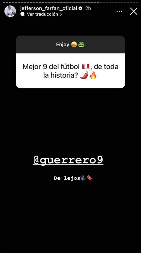 Selección Peruana Jefferson Farfán Y Los Elogios A Paolo Guerrero Como