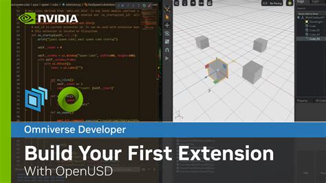 Build Your First Omniverse Extension With OpenUSD Omniverse 2020