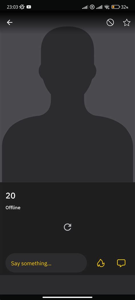 Retry Buttom On A Person S Profile R Grindr