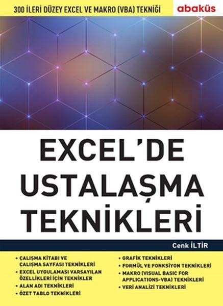 excel de ustalaşma teknikleri 300 ileri düzey excel ve makro vba