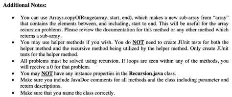 Solved Java On Eclipse Complete All 6 Static Methods For