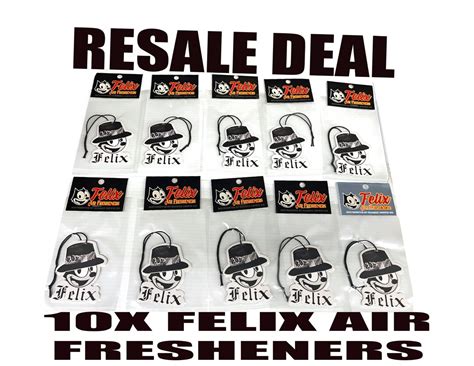10 Pack Fedora Felix Air Fresheners Etsy