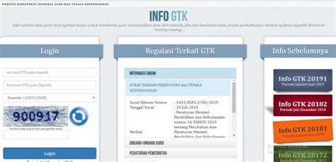 Cara Cetak Info Gtk Dapodik 2021 Kompas Sekolah