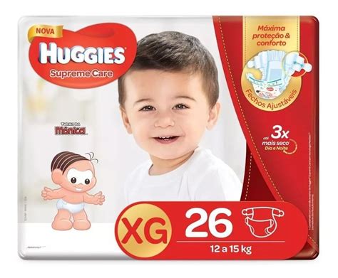 Fralda Huggies Xg Supreme Care Mega 26 Unidades DrogÃo Net