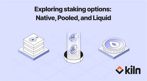 Comparing Staking Options Native Pooled And Liquid Finding The
