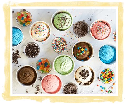 Menu Marble Slab Creamery