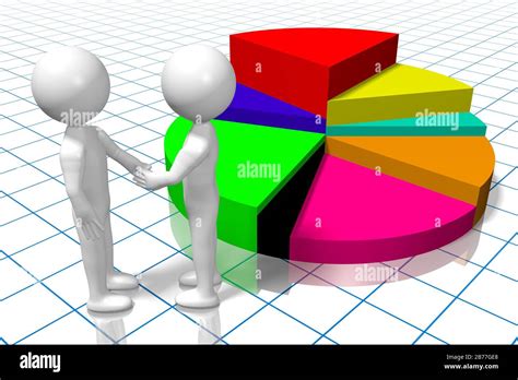 Pie Chart Concept Stock Photo Alamy