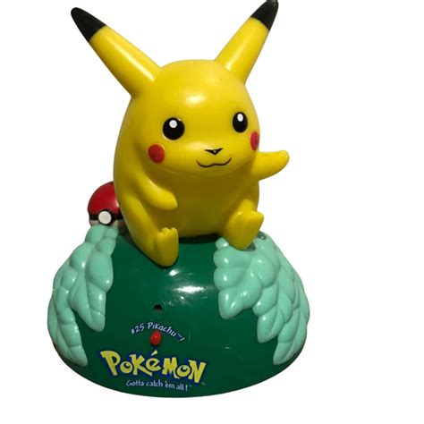 Pikachu Pokemon Room Guard Greeter Trendmasters Nintendo 1999 Tested