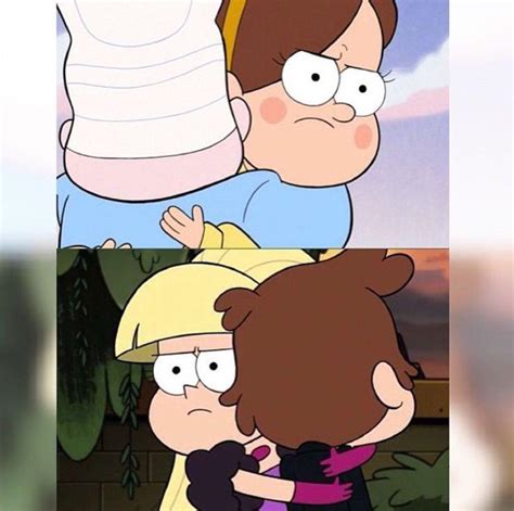 Gravity Falls Mabel Kiss Dipper Pines Mabel Pines Bill Cipher Grunkle