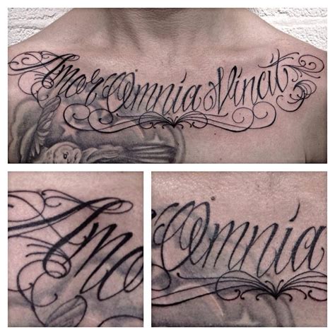 Omnia Vincit Tattoos Vincit Tattoo Ideas Tattoosai
