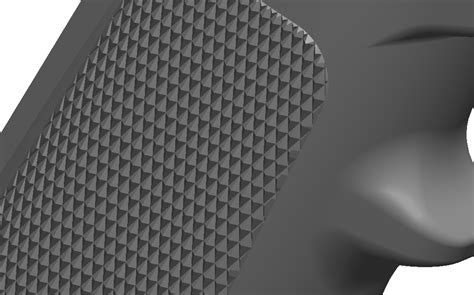 Stl File Original Grip With Knurled Surface 🔫 ・design To Download And