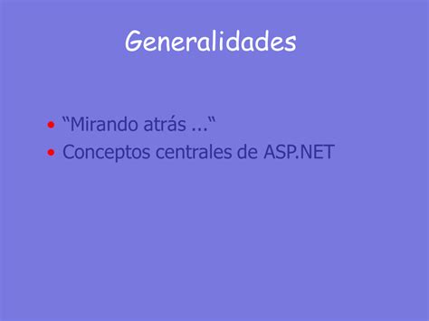 Introducción A Aspnet Y Microsoft Framework