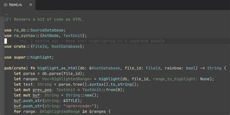First Release Of Rust Analyzer Ferrous Systems