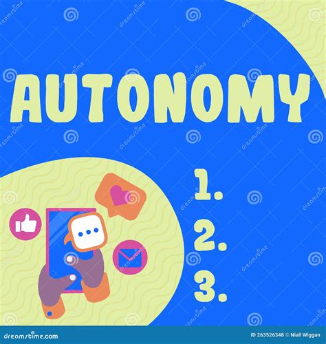 Handwriting Text Autonomy Word Written On Vehicle That Can Guide Itself Without Human