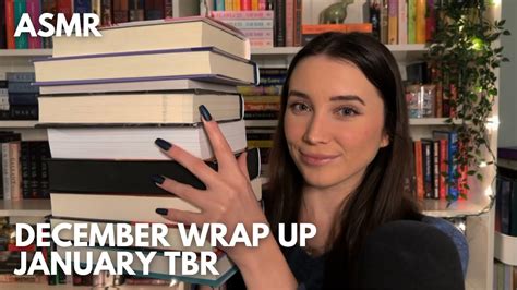 ASMR December Reading Wrap Up January Book TBR YouTube