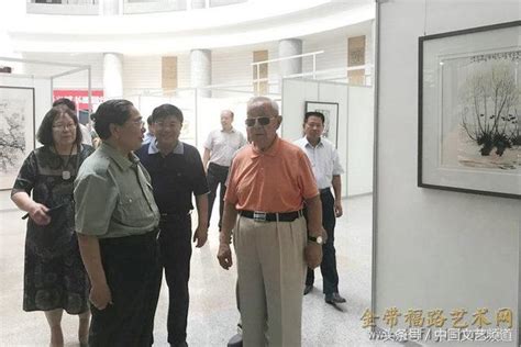 展精品迎貴賓遲浩田將軍參觀孫其峰聶義斌師生書畫展 每日頭條
