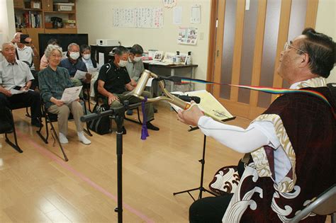 スコップ三味線 生演奏楽しむ 千葉さん迎え立町老ク奥州Iwanichi Online 岩手日日新聞社