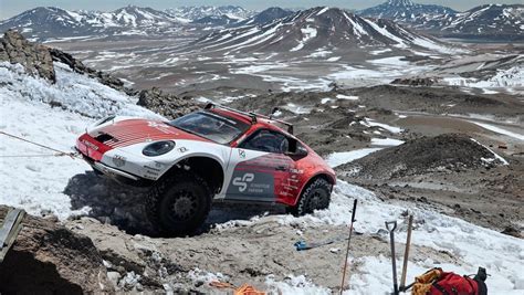 Porsche Climbs Worlds Highest Volcano Automotive Daily