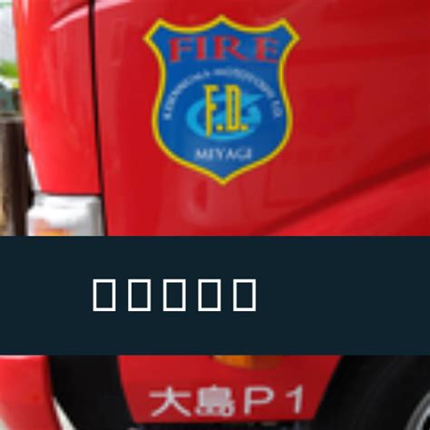 車両 気仙沼・本吉地域広域行政事務組合消防本部