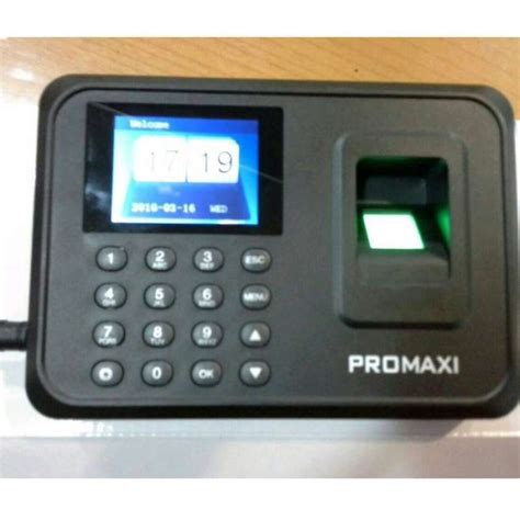 Promo Fingerprint Promaxi Mesin Absensi Karyawan 1000 User Presensi