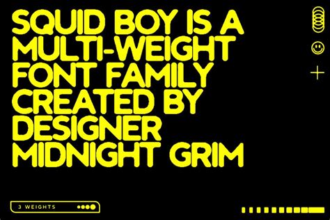 Squid Boy Inky Bleed Fonts Envato Elements