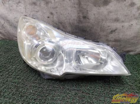 Yahoo オークション L レガシィb4 Bm9 純正hidヘッドライト右側【d46
