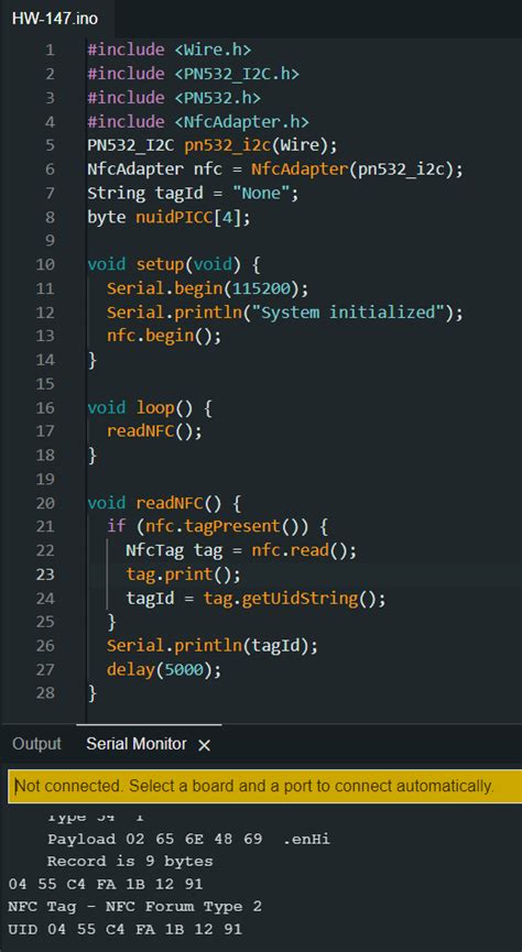 Nfc Problems With Arduino Uno Rarduino