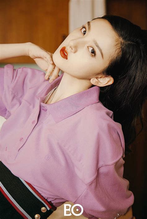 紫色系美女，程潇、宋祖儿、宋茜、热巴等超温柔 搜狐大视野 搜狐新闻
