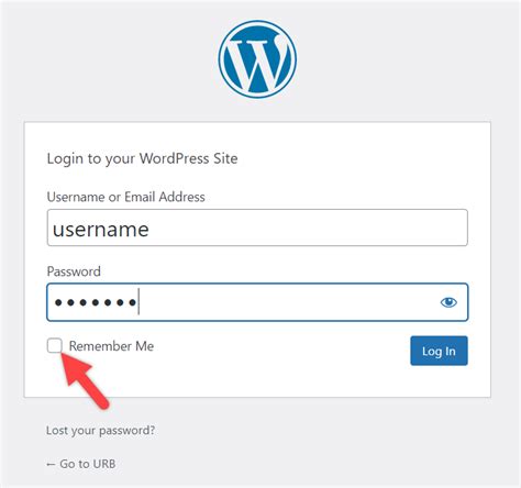 how to remove the remember me option from wordpress login