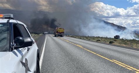 Update Beverly Area Under Evacuation After Semi Crash Sparks 30 Acre