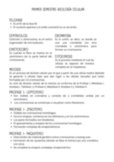 SOLUTION And Y Su Ciclo De Divisi N Celular Biologia Celular Uabc