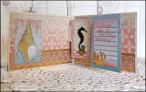 Karen Burnistons Rockin Rectangle Pop Up Die Set Birthday Card