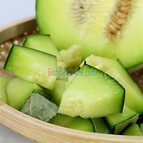 Dưa Lưới Ruột Xanh Ngon Thượng Hạng
