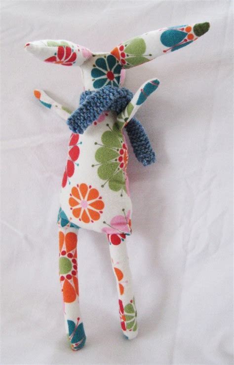 Rabbit Pdf Pattern Bunny Rabbit Sewing Pattern Etsy