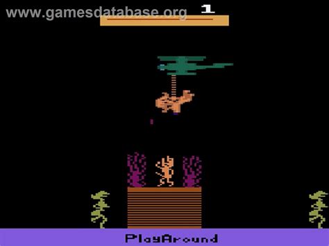 Jungle Fever Knight On The Town Atari 2600 Artwork Title Screen