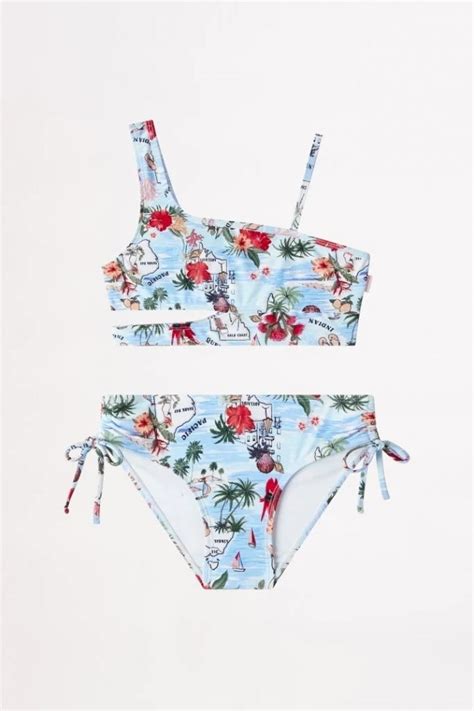 Swimwear Bayana Assymetrical Bkini Summer Vacay Bikni Set