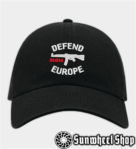 Defend Europe Embroidered Baseball Cap Sunwheel Shop
