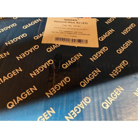 Qiagen Plasmid Midi Kit 25 12163 Old Stock