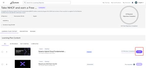 Unable To Start Fundamentals Course Nutanix Community