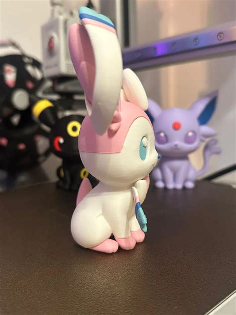 Sylveon Chibi By Atseini Makerworld Download Free 3d Models