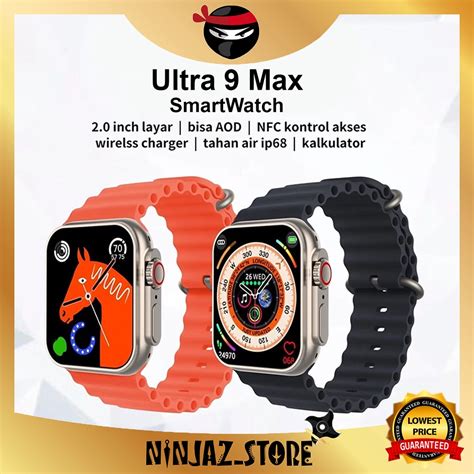 2024 New Upgraded Version Smart Watch Ultra 9 Max For Watch Ultra Nfc