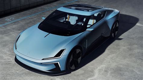 Polestar O2 Electric Roadster Concept Features A Built In Drone To