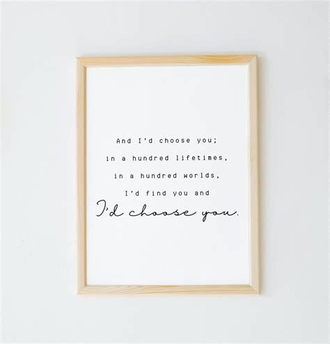 I Choose You Print I Choose You Printable Id Choose You Print